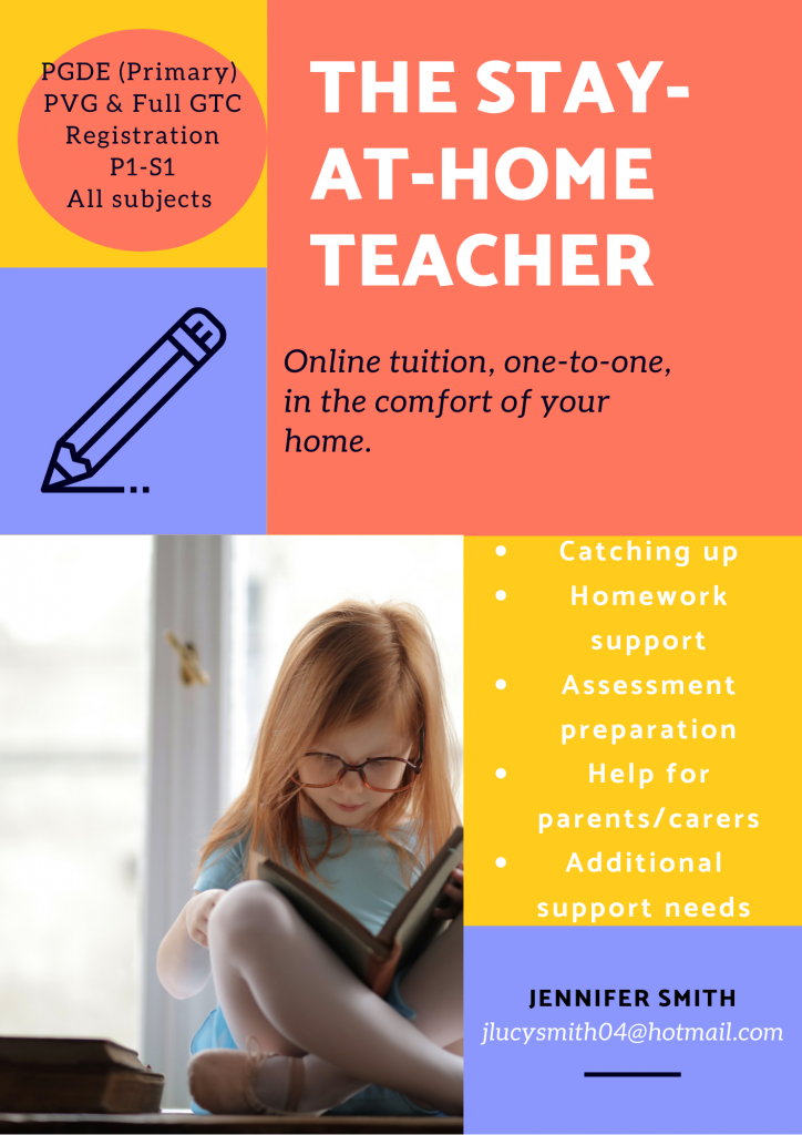 The Stay at Home Teacher – Woodilee Residents Association